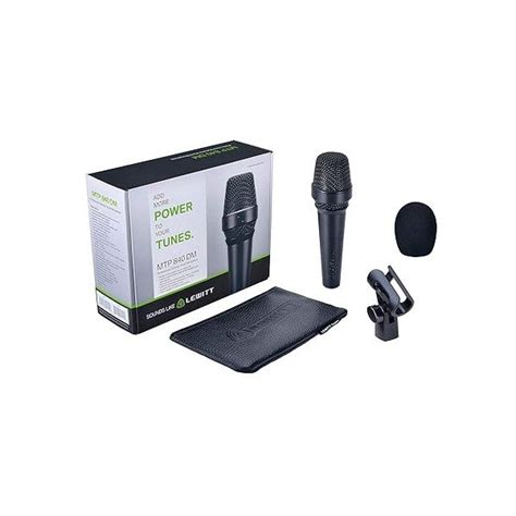 Lewitt Premium Dynamic Performance Microphone MTP 840 DM