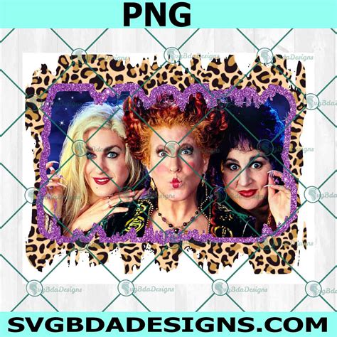 Hocus Pocus Sanderson Sisters Png Vintage Halloween Png