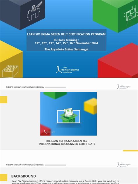 Lean Six Sigma Green Belt Certification Program Pdf
