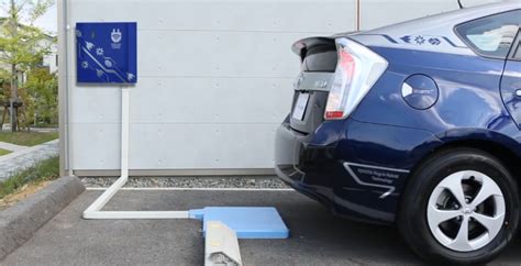 Toyota Wireless Ev Charging Demonstrated As Trial Kicks Off