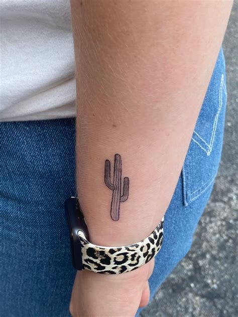 Simple Cactus Tattoo Artofit