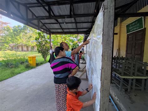 ခမောက်ကြီးမြို့တွင် မူ၊ လယ်၊ ထက်အဆင့် အတန်းတင်စာမေးပွဲအောင်စာရင်းများ ထ