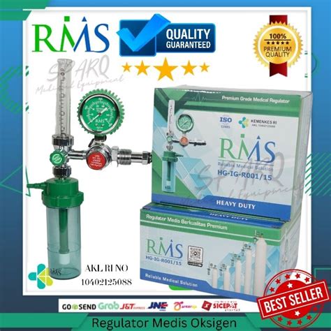 Jual Regulator Medis Rms O2 Regulator Medical Oxygen Shopee Indonesia