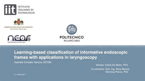 Pdf Learning Based Classification Of Informative Endoscopic Nearlabpolimiituploads