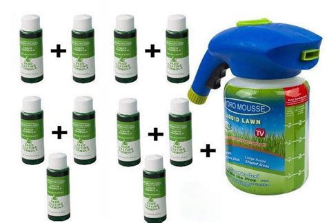 Seed Sprinkler Home Garden Lawn Hydro Mousse House Vicedeal