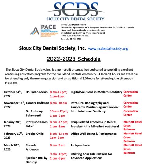 20222023 Course Schedule Announced Quality Ce For Siouxland
