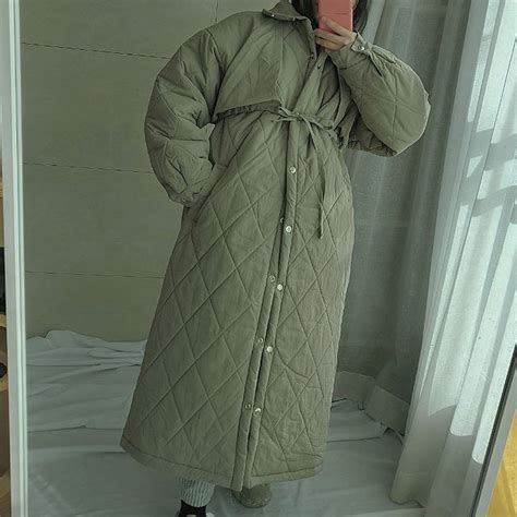 야상 바바리 스트링 자켓 퀼팅 오버핏 누빔 롱 경량 헬로마켓