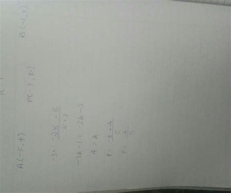 2 Find The Ratio In Which The Point 3 P Div Dthe Line Segment