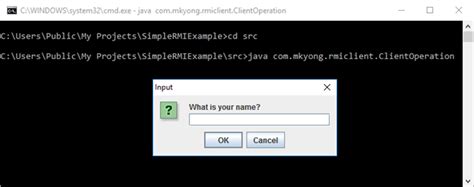 Java Rmi Hello World Example