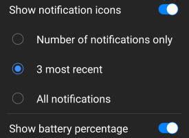 How To Customize Notification Icon Style In Galaxy S Status Bar Samsung Galaxy S Guides