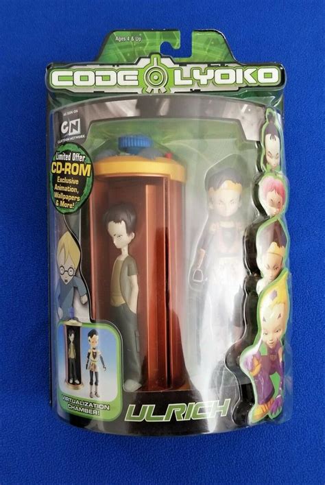 Cartoon Network Anime Code Lyoko Ulrich Action Figure And Chamber Very Rare 2015929439
