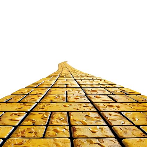 Download Textured Yellow Brick Road Design Png 61