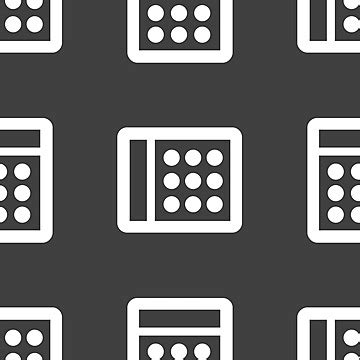 Calculator Icon Calculate Interface Isolated Vector Calculate