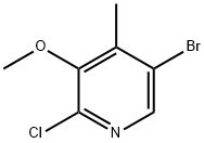 Pyridine 5 Bromo 2 Chloro 3 Methoxy 4 Methyl 1256823 17 2