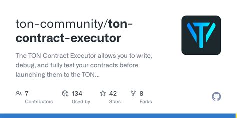 Github Ton Community Ton Contract Executor The Ton Contract Executor