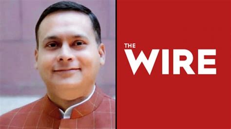 Bjp It Cell Head Amit Malviya To Sue The Wire The New Indian Bjp It