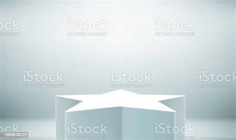 스타 쇼케이스가 있는 밝은 인테리어 사실적인 3d 스타일 벡터 일러스트레이션 0명에 대한 스톡 벡터 아트 및 기타 이미지 0