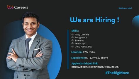 Thebigmove Careers Tcscareers Skills Hiring Sharon Premkumar