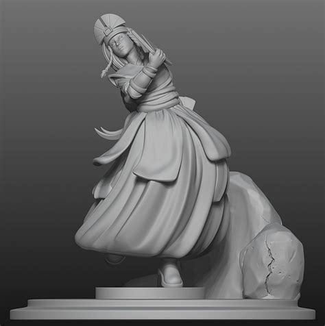 Avatar Kyoshi From The Last Airbender Series 3d Model 3d Printable