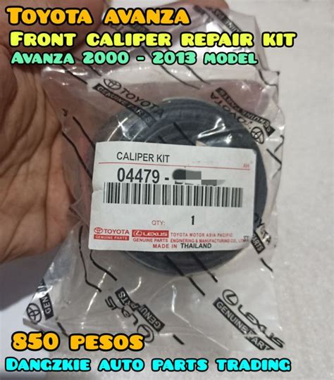 TOYOTA AVANZA FRONT CALIPER REPAIR KIT 2000 2022 MODEL Lazada PH