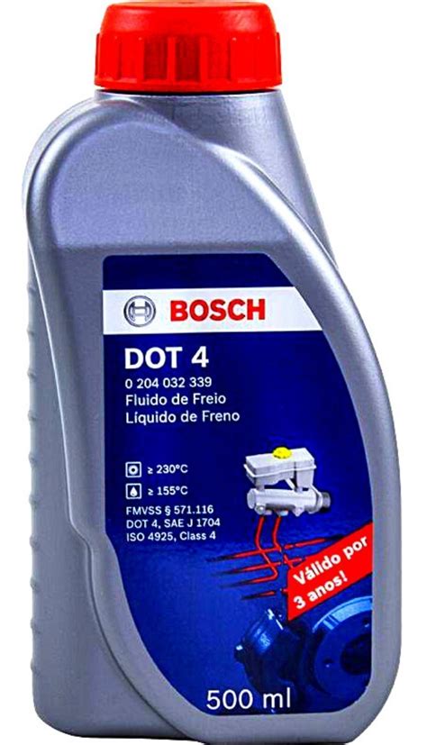 Fluido Oleo De Freio Dot 4 Dot4 Original Bosch 500ml | LOJAYAMASE