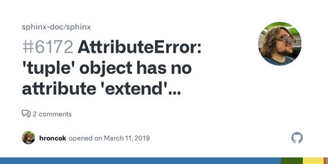 Attributeerror Tuple Object Has No Attribute Extend Extra Cmake