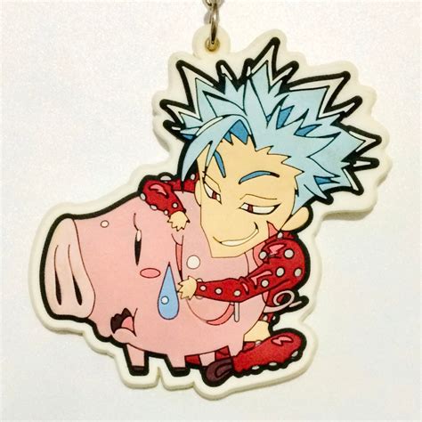 Nanatsu No Taizai Ban And Hawk Pair Rubber Strap Dvd Vol 3 Purcha