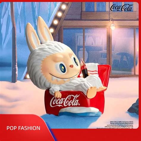 Popmart Labu The Monsters Coca Cola Labububu Series Handmade