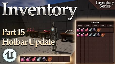 Slot Inventory Tutorial Part 15 Unreal Engine 54 Youtube