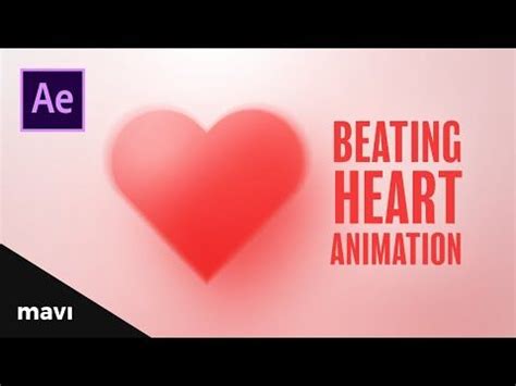 How To Create A Beating Heart Animation In After Effects Full Process YouTube Animation