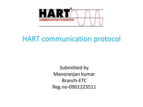 Ppt Hart Communication Protocol Powerpoint Presentation Free