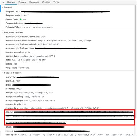 Include Client Application Domain Cookie In Request Header Of Socket