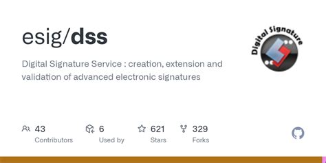 Github Esig Dss Digital Signature Service Creation Extension And