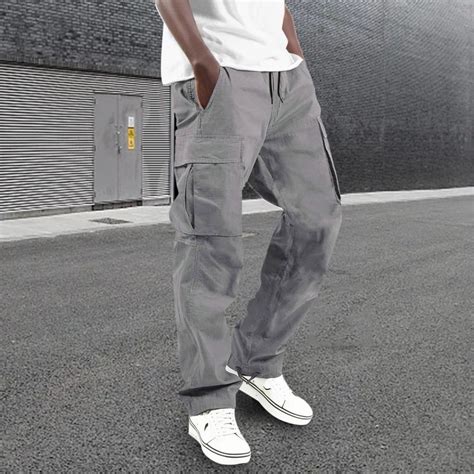 Mens Casual Waist Color Sports Hat Multi Woven Pocket Foot Rope Solid