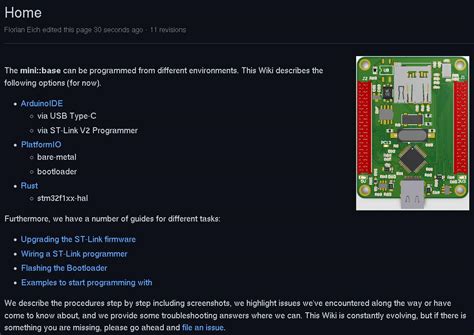 Board Mini GitHub Repo Wiki And Mattermost Channel Crowd Supply