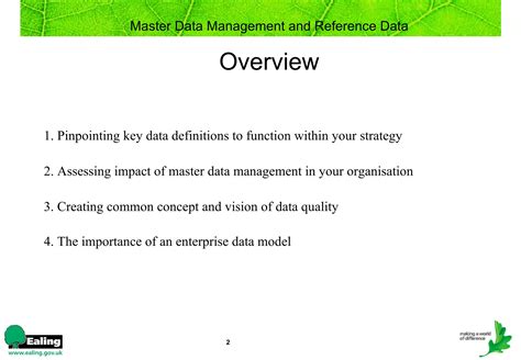 Mdm And Ref Data Ppt