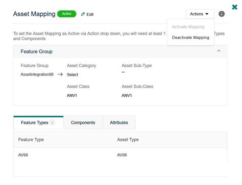 Active And Deactivate Mapping