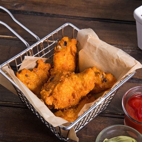 Pierce Chicken Wing Zings Hot And Spicy Breaded Chicken Wings 2case