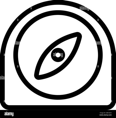 Thermal Indicator Icon Vector Outline Illustration Stock Vector Image