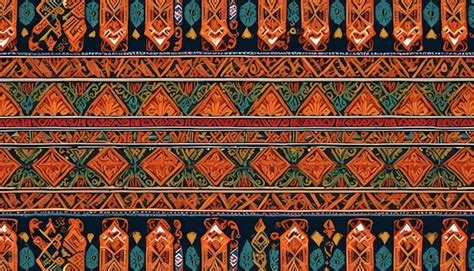 Dayak Pattern Borneo Tribal Design Dayak Motifs Dayak Art Traditional