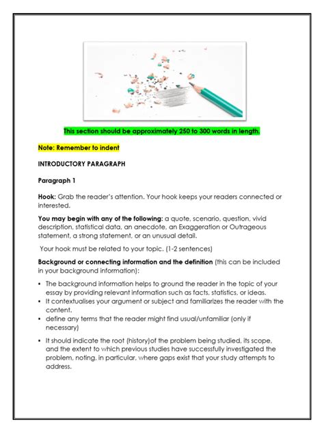 Argumentative Essay Guideline Csec Examination Preparation Pdf
