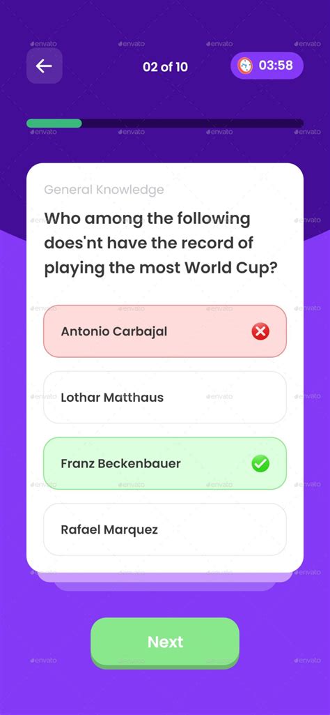 Quiz App Ui Kit Solo Multiplayer 1vs1 Quiz Contest App Ui Kit