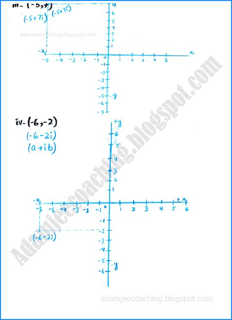 adamjee coaching complex numbers exercise 1 1 mathematics 11th