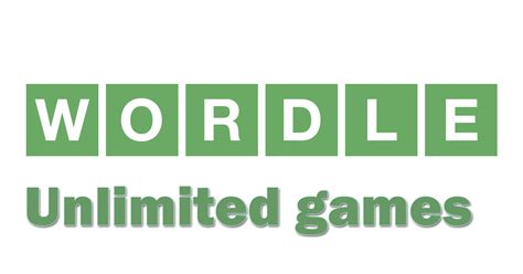 Wordle Unlimited Games Wordle Today