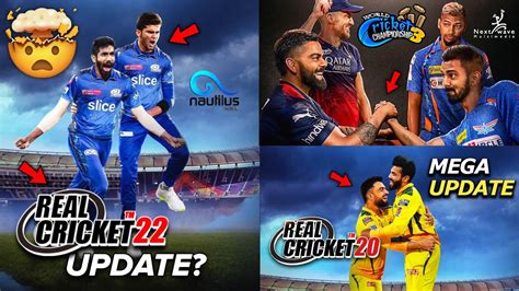 Real Cricket 22 New Update Playstore Wcc3 Graphic Update Rc20 New