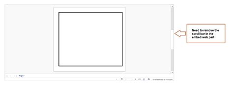 How To Remove Scroll Bar In Embed Webpart Using Iframe Code In
