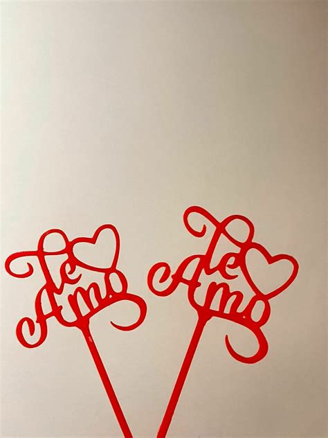 Stl File I Love You Topper Valentines Day Love Day ️‍🔥 ・3d Printing