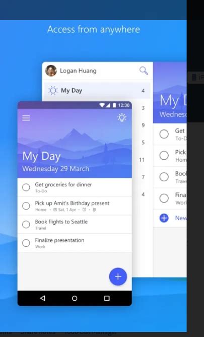 Microsoft To Do описание скриншоты цены и ссылка на скачивание
