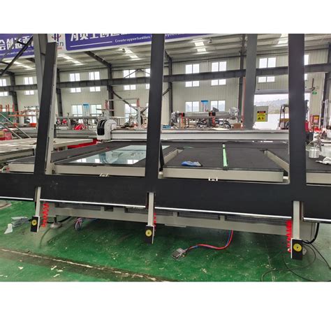 Machine Produce Factory Cnc Glass Cutting Machinery Tilt Loading Glass