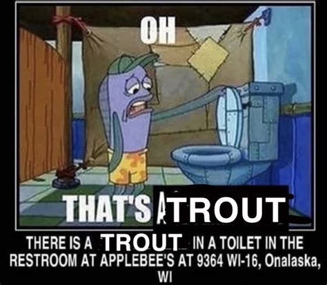 Oh Thats Real Nice Trout Oh Thats Real Nice Spongebob Fish